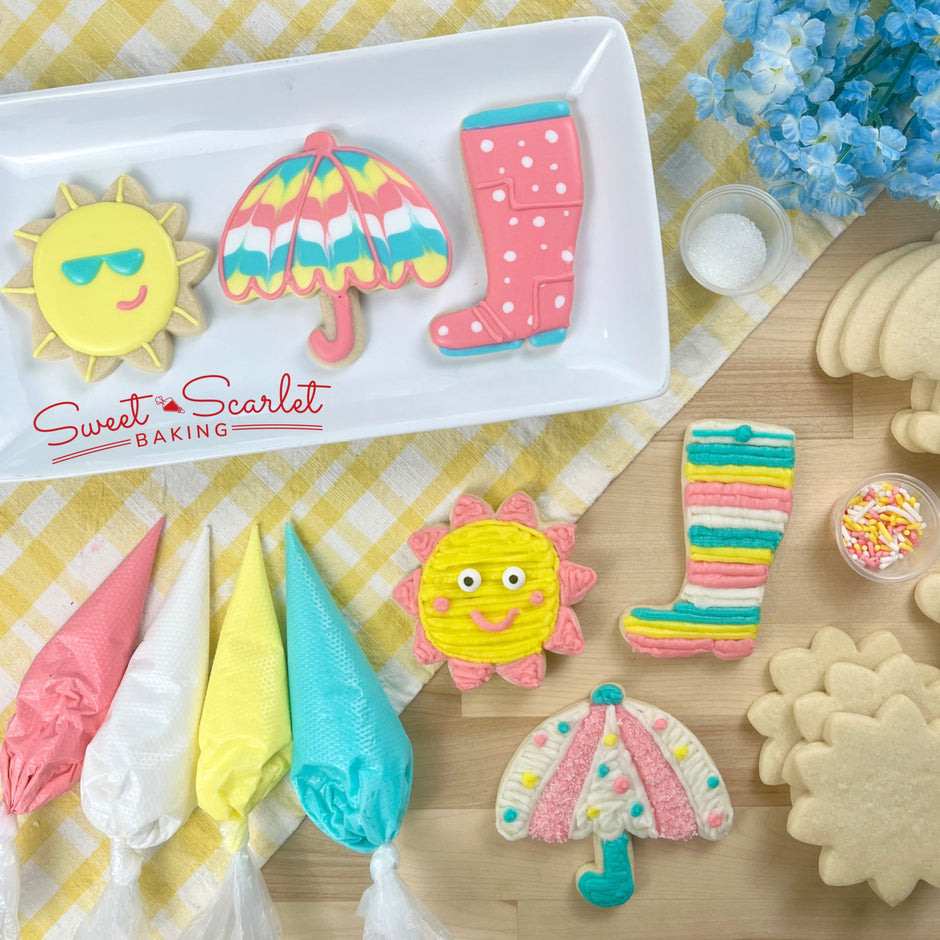 Sweet Scarlet Baking | Royal Icing Cookie Decorating Lessons
