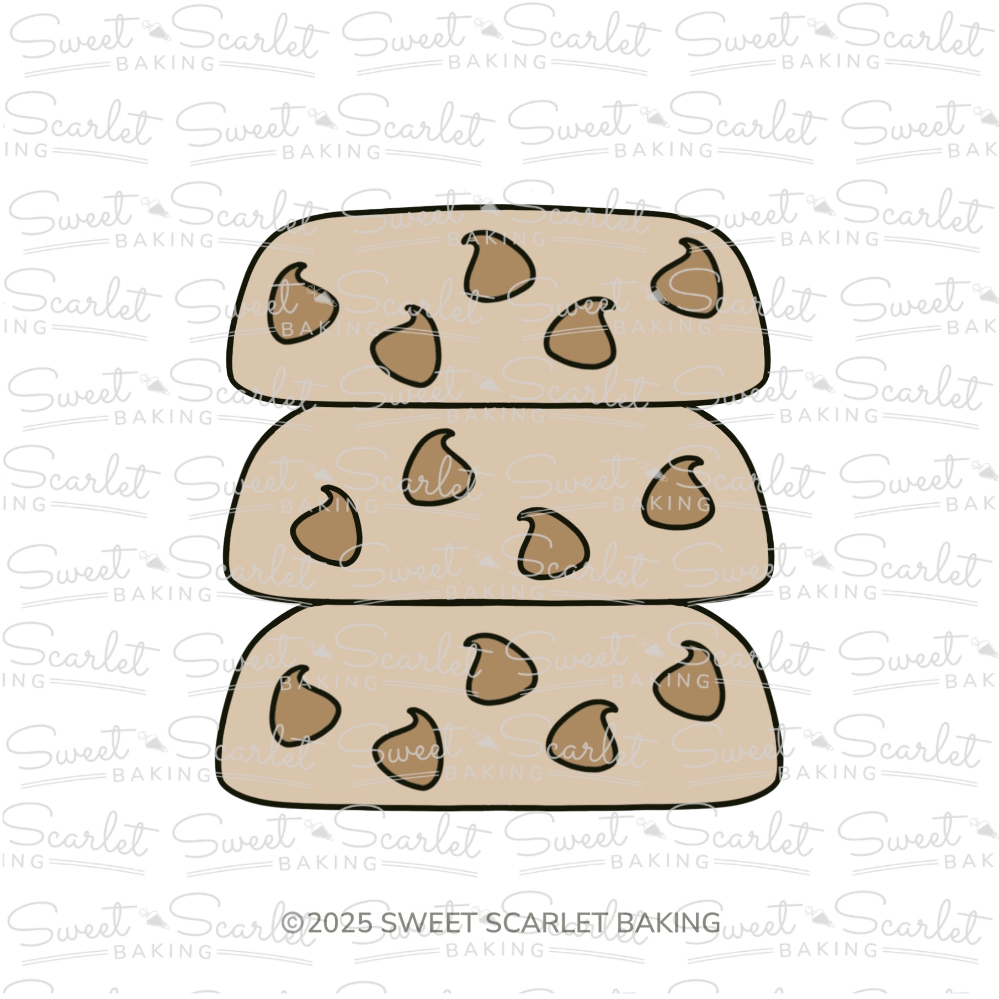 Stack of Cookies Cookie Cutter – Sweet Scarlet Baking