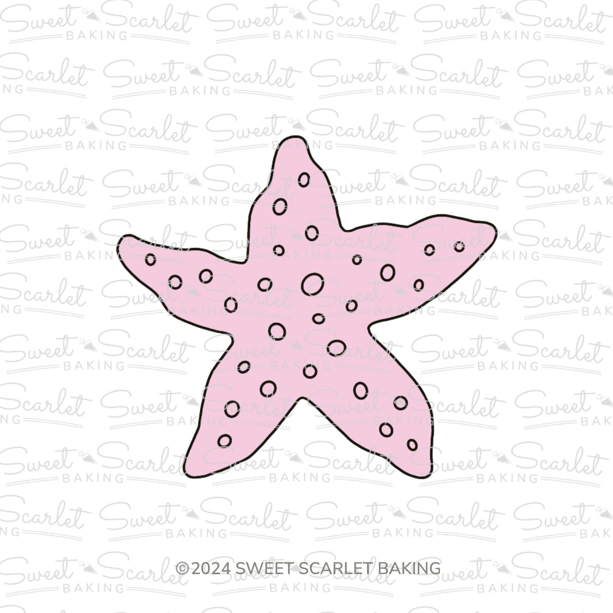 Starfish Cookie Cutter – Sweet Scarlet Baking